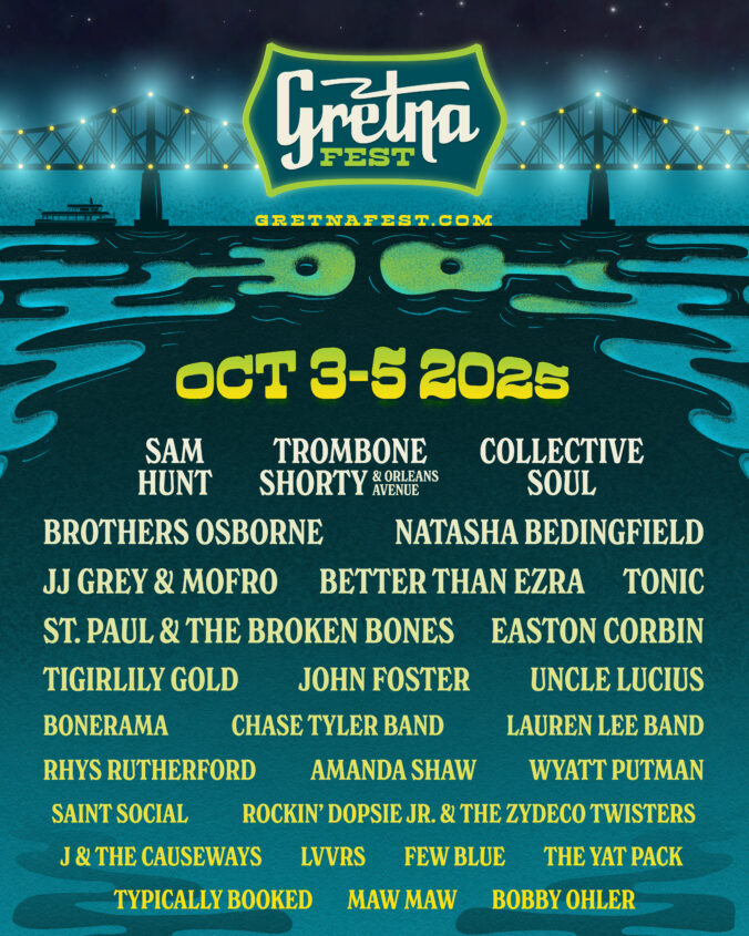 3 DAYS. 5 STAGES. 50 ACTS. - Gretna Fest